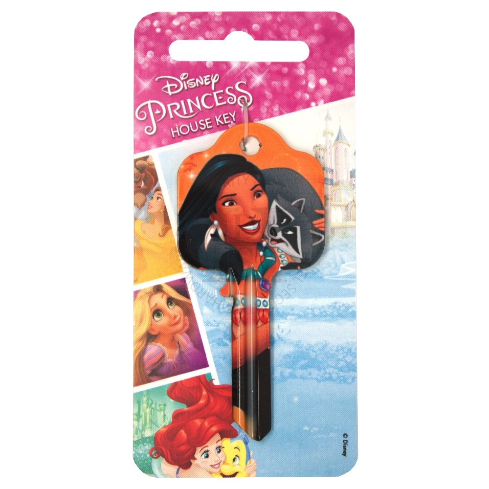 Disney Princess Pocahontas Universal UL2 6-Pin Cylinder Key Blank