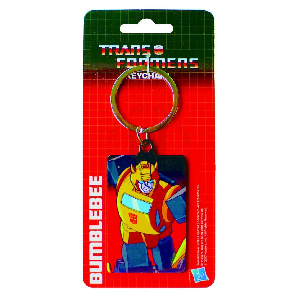Hasbro Transformer Bumblebee Autobot Premium Steel Licensed Keychain