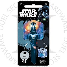 Star Wars Galactic Empire Painted Licensed Universal 6-Pin Cylinder Key ...