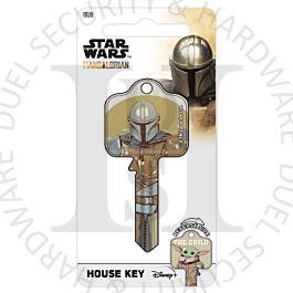 Star Wars Mandalorian KEY00154 6-Pin UL2 Universal Section Cylinder Key ...