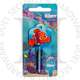 Disney Finding Dory - Nemo Universal UL2 6-Pin Cylinder Key Blank